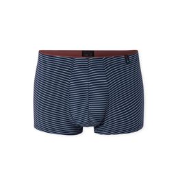 Schiesser Boxershorts 'Long Life' Herren Gr&ouml;&szlig;e XXL navy / wei&szlig;