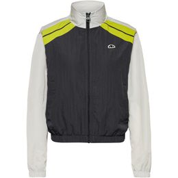 Ellesse Jacke 'Sartoria' Damen Gr&ouml;&szlig;e S grau / grasgr&uuml;n / schwarz