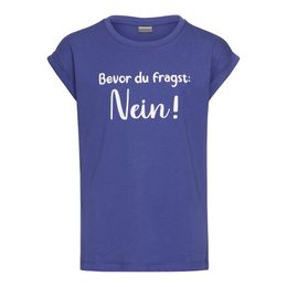 Arizona T-Shirt M&auml;dchen Gr&ouml;&szlig;e 128/134 blau / wei&szlig;