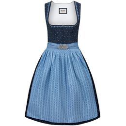 Stockerpoint Dirndl 'Dunja' Damen Gr&ouml;&szlig;e 48 blau / navy