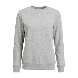 Teeshoppen Sweatshirt Damen Gr&ouml;&szlig;e L hellgrau