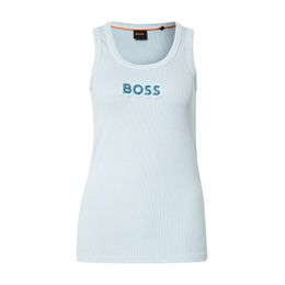 BOSS Top 'Ematite2' Damen Gr&ouml;&szlig;e XL t&uuml;rkis / pastellblau