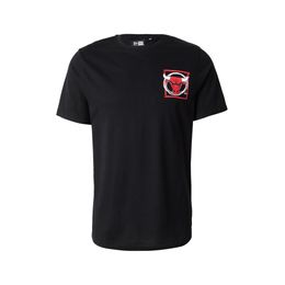 New Era T-Shirt 'CHIBUL' Herren Gr&ouml;&szlig;e S grau / rot / schwarz / wei&szlig;