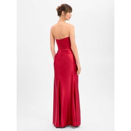 LUXUAR Fashion Abendkleid Damen Gr&ouml;&szlig;e 38 rot Winterkleid