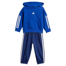 adidas Sportswear Trainingsanzug 'Essentials' Jungen Gr&ouml;&szlig;e 98 blau / nachtblau / wei&szlig;