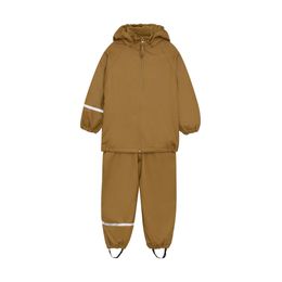 CeLaVi Overall 'Rainwear' Jungen Gr&ouml;&szlig;e 117/122 braun / silber