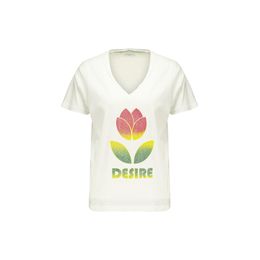 Deeluxe T-Shirt 'Desire' Damen Gr&ouml;&szlig;e XXL gelb / gr&uuml;n / rot / wei&szlig;