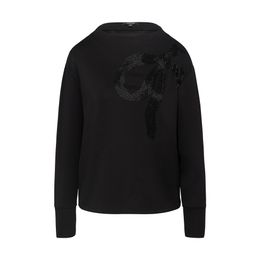comma, COMMA Sweatshirt Damen Gr&ouml;&szlig;e L schwarz