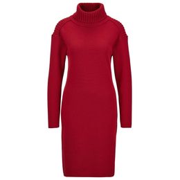 Madeleine Mode Madeleine Strickkleid Damen Gr&ouml;&szlig;e S rot