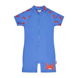 Sterntaler Schwimmanzug 'Krabbe' Jungen Gr&ouml;&szlig;e 68 blau / orange / dunkelrot