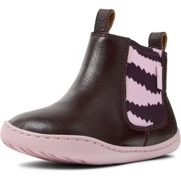 Camper Stiefel 'Peu Cami' M&auml;dchen Gr&ouml;&szlig;e 24 hellpink / burgunder