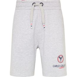 Carlo Colucci Hose 'Contarino' Herren Gr&ouml;&szlig;e 38 navy / grau / rot