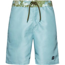 Maui Wowie Boardshorts Herren Gr&ouml;&szlig;e L himmelblau / gr&uuml;n