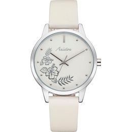 Aniston Uhr Damen Gr&ouml;&szlig;e One Size beige / silber