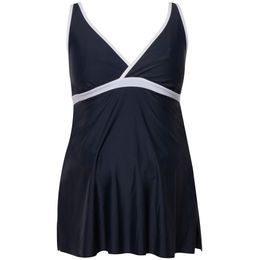 Ulla Popken Tankini Damen Gr&ouml;&szlig;e 8XL marine / wei&szlig;