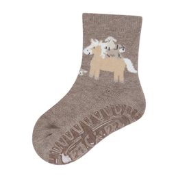 Sterntaler Socken Jungen Gr&ouml;&szlig;e 22 braunmeliert