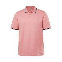 JP1880 Poloshirt Herren Gr&ouml;&szlig;e 7XL altrosa / schwarz / wei&szlig;