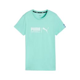 Puma Funktionsshirt Damen Gr&ouml;&szlig;e S mint / wei&szlig;