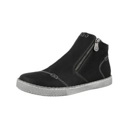 Rieker Stiefelette Damen Gr&ouml;&szlig;e 37 grau / schwarz Winterschuhe