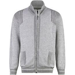 Babista Strickjacke Herren Gr&ouml;&szlig;e XXXL grau