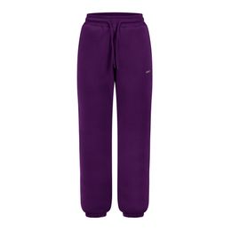 Smilodox Lyanna Casual Classic Pants Damen Gr&ouml;&szlig;e 36 dunkellila