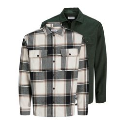Jack & Jones Jack & Jones Hemd 'Charge' Herren Gr&ouml;&szlig;e XL gr&uuml;nmeliert