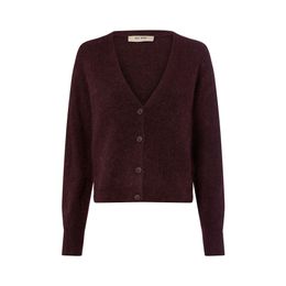 MOS MOSH Strickjacke ' MMThora ' Damen Gr&ouml;&szlig;e L aubergine