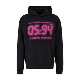 QS Sweatshirt Herren Gr&ouml;&szlig;e XL pink / schwarz