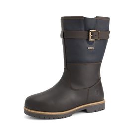 Travelin Stiefel Damen Gr&ouml;&szlig;e 39 dunkelblau / dunkelbraun Winterschuhe