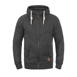 !Solid Sweatjacke 'Vitu' Herren Gr&ouml;&szlig;e M braun / dunkelgrau / graumeliert