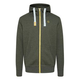 !Solid Sweatjacke 'Benn' Herren Gr&ouml;&szlig;e M gr&uuml;nmeliert