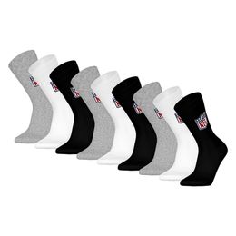 NFL Socken Damen Gr&ouml;&szlig;e 39/42 grau / schwarz / wei&szlig;