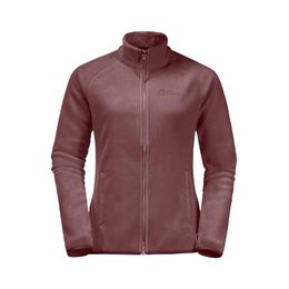 Jack Wolfskin Funktionsfleecejacke 'Moonrise' Damen Gr&ouml;&szlig;e XL burgunder