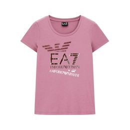EA7 Emporio Armani T-Shirt Damen Gr&ouml;&szlig;e M altrosa