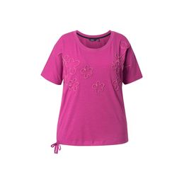 Ulla Popken Shirt Damen Gr&ouml;&szlig;e M/L himbeer