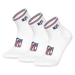 NFL Socken Damen Gr&ouml;&szlig;e 43/46 rot / schwarz / wei&szlig;