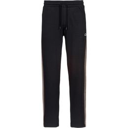 Ellesse Polyhose Herren Gr&ouml;&szlig;e 35/36 braun / schwarz / wei&szlig;
