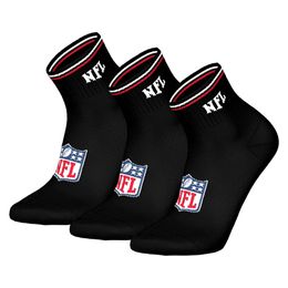 NFL Socken Damen Gr&ouml;&szlig;e 43/46 blau / rot / schwarz