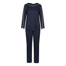 F&eacute;raud Paris Pyjama ' Sportiv ' Damen Gr&ouml;&szlig;e L navy Winterkleid
