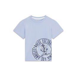 Guess T-Shirt Jungen Gr&ouml;&szlig;e 116 navy / himmelblau / wei&szlig;
