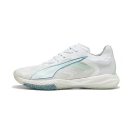 Puma Sportschuh 'Accelerate Nitro Sqd 4 Game On' Damen Gr&ouml;&szlig;e 40.5 jade / hellgr&uuml;n / wei&szlig;