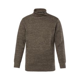 JP1880 Pullover Herren Gr&ouml;&szlig;e 4XL braunmeliert