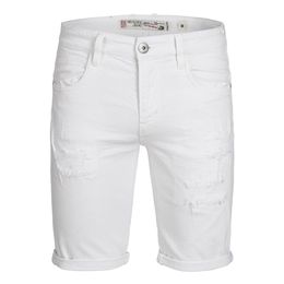 INDICODE Jeans Shorts 'Caden' Herren Gr&ouml;&szlig;e 38 offwhite / white denim