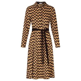 Apart Kleid Damen Gr&ouml;&szlig;e 40 camel / schwarz Winterkleid