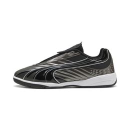 Puma Sneaker 'V-S2 Goalgetter' Herren Gr&ouml;&szlig;e 36 schwarz / silber