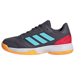 adidas Performance Sportschuh 'Ligra 8' M&auml;dchen Gr&ouml;&szlig;e 32 azur / anthrazit / rot