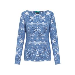 Tooche Bluse Damen Gr&ouml;&szlig;e S blau