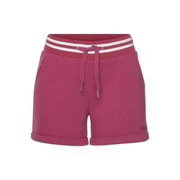 Buffalo Shorts Damen Gr&ouml;&szlig;e XS beere / wei&szlig; Winterkleid