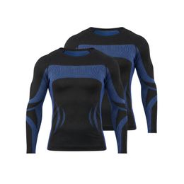 Normani Base Layer Herren Gr&ouml;&szlig;e L/XL navy / schwarz