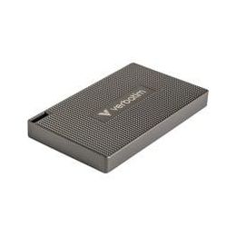 Verbatim Metal Mini SSD 512 GB, Externe SSD USB-C 3.2 Gen 2x2 (20 Gbit/s)